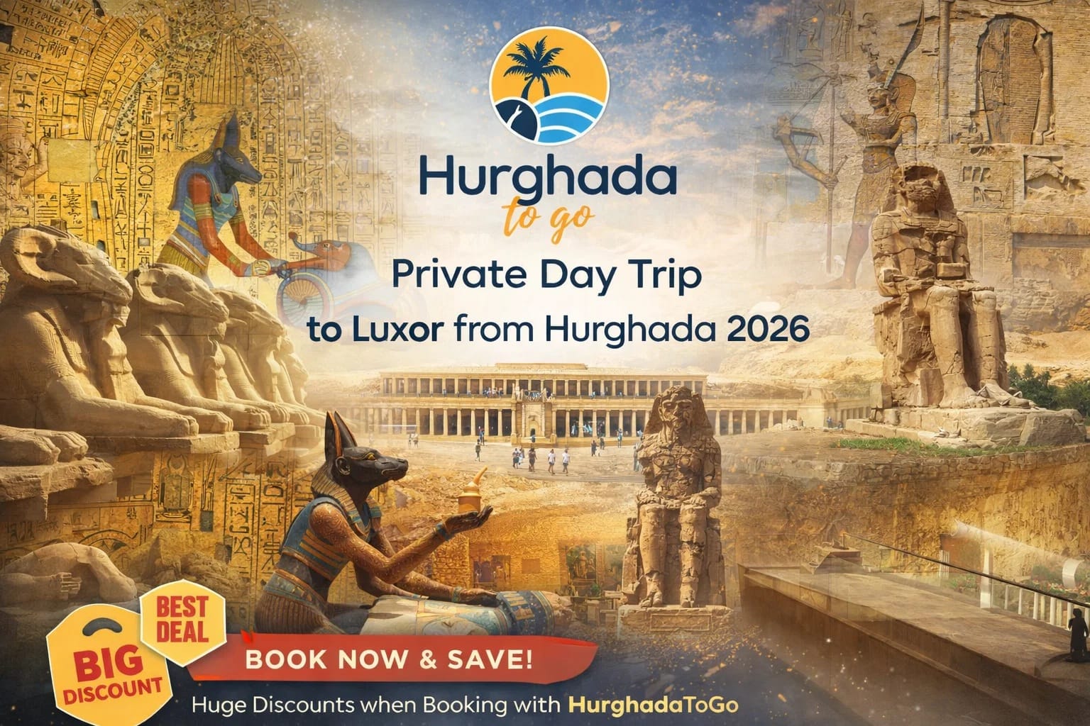 Private Day Trip to Luxor from Hurghada 2026 - Hurghada To Go