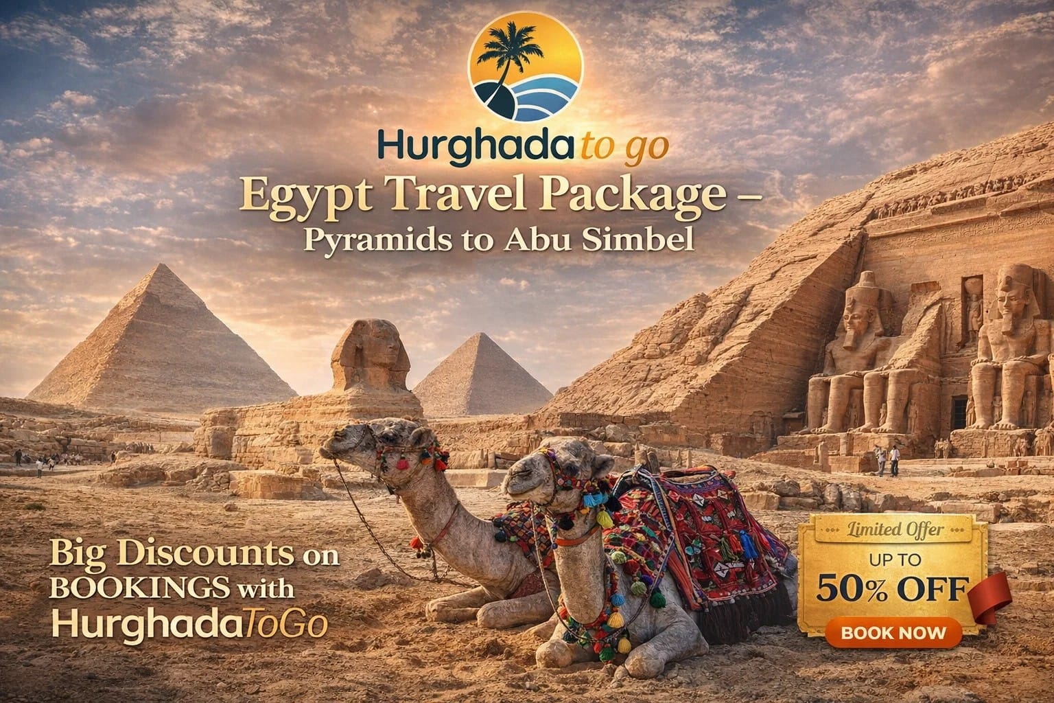 Egypt Travel Package – Pyramids to Abu Simbel - Hurghada To Go
